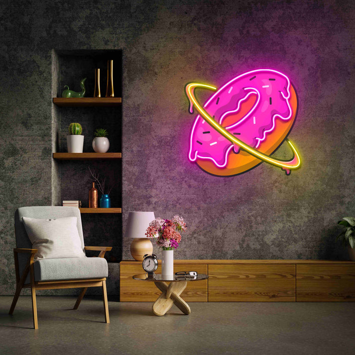Donut UV Design – Friday Neons